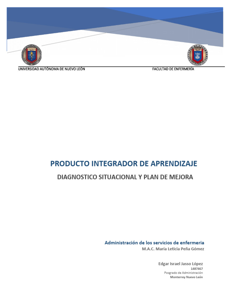 Administración de Los Servicios de Enfermería Pia Edgar | PDF ...