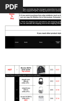 Reps Haul Spreadsheet | PDF | Renminbi | Fashion