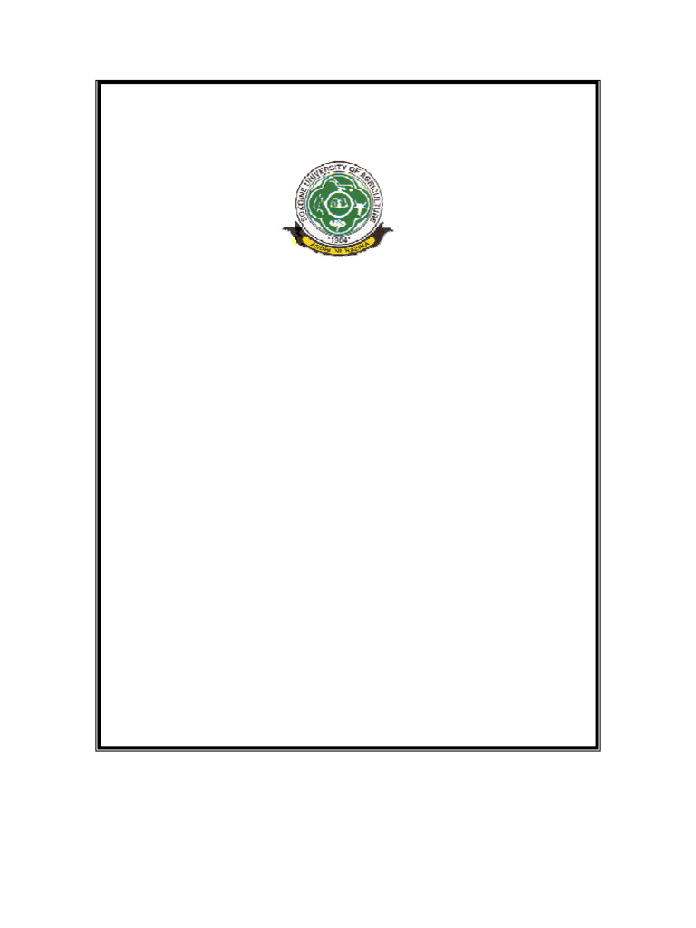 Sokoine University Convocation Overview | PDF | Bachelor Of Science ...