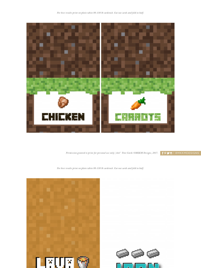 FoodCards MKKM | PDF