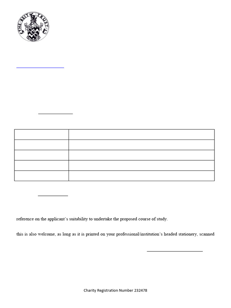 Employer Reference 2025 2026 | PDF