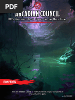 Holstaur Player Race Guide for D&D 5e | PDF