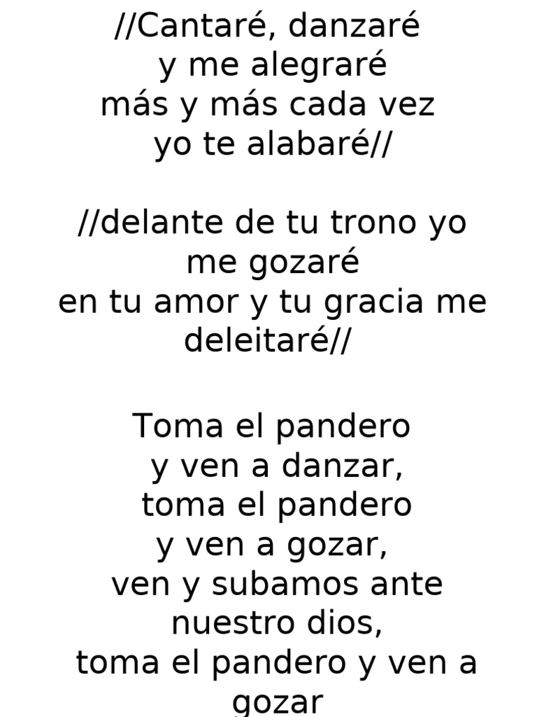 Alabanza y danza ante Dios | PDF