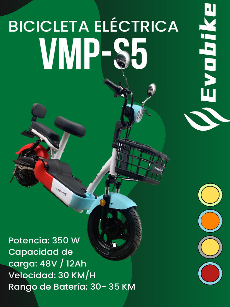 Catálogo Evobike Metepec | PDF | Vehículos | Energia electrica