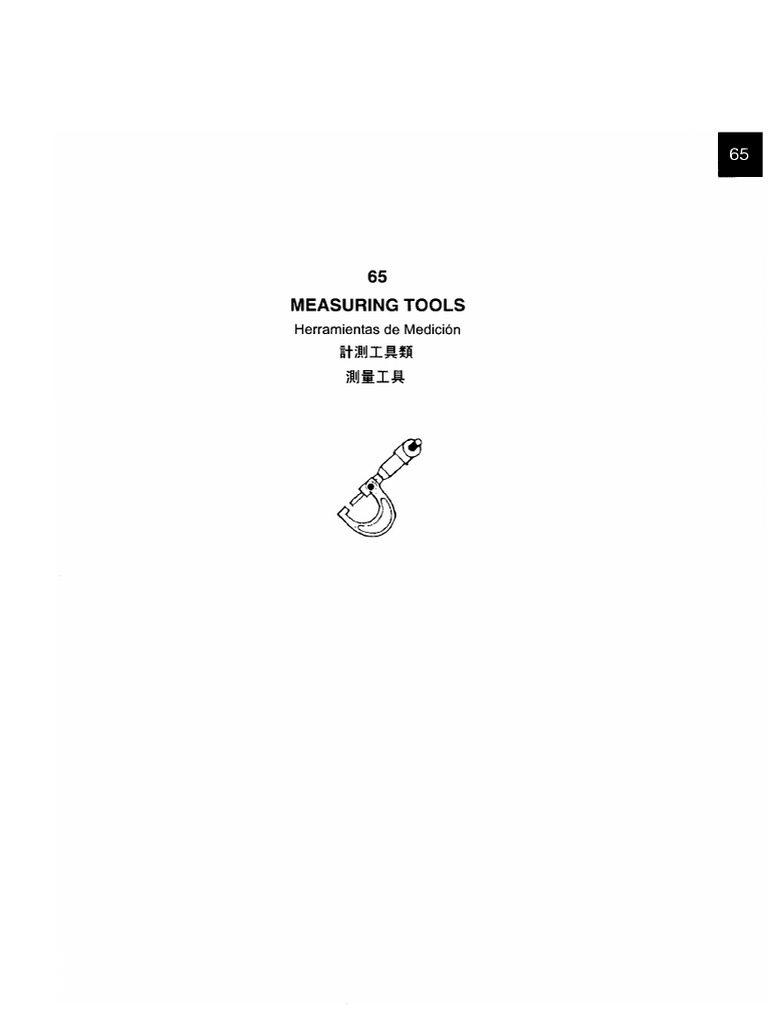 65 - Measuring Tools | PDF