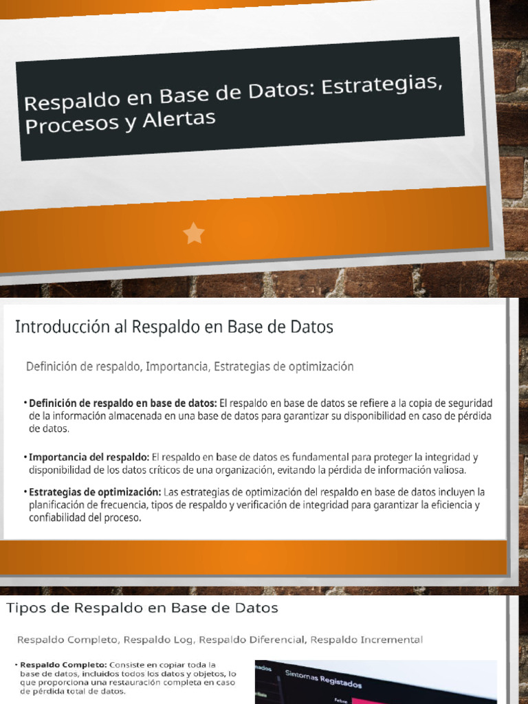 Respaldo en Base de Datos 5to C | PDF