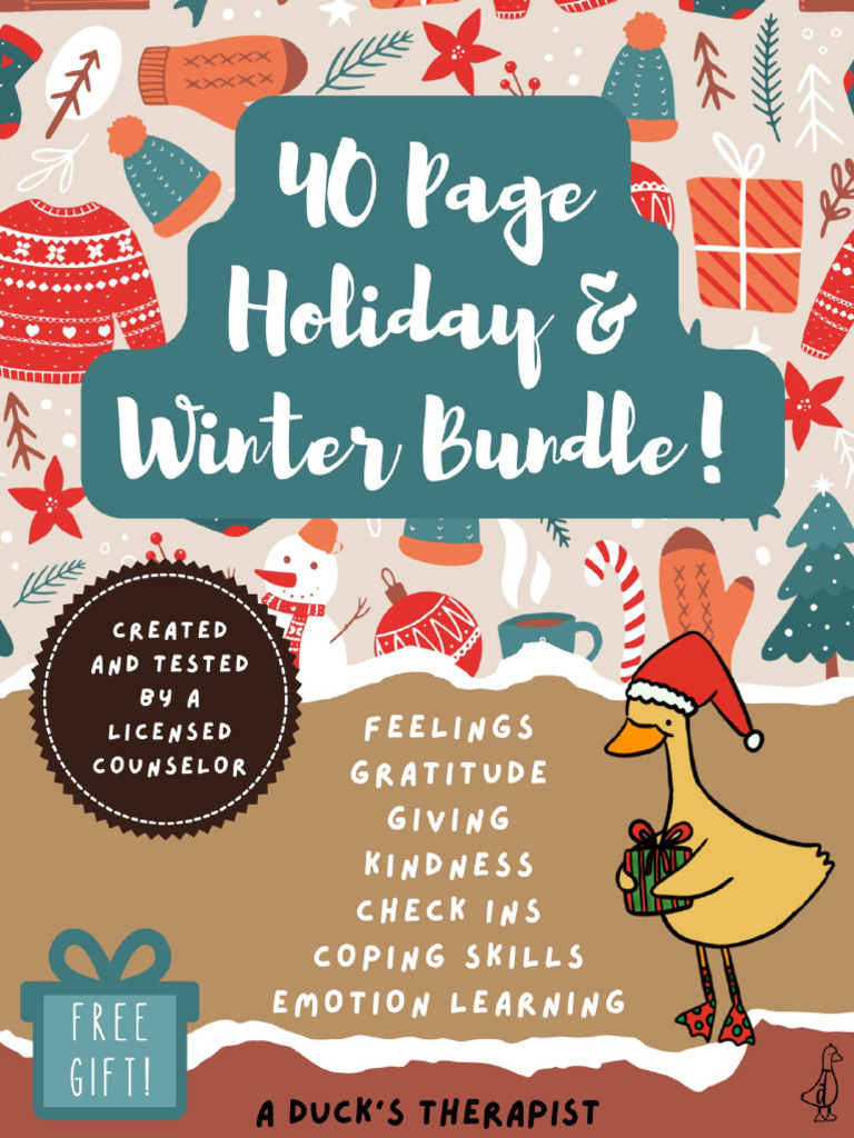 Holiday and Winter Bundle! | PDF