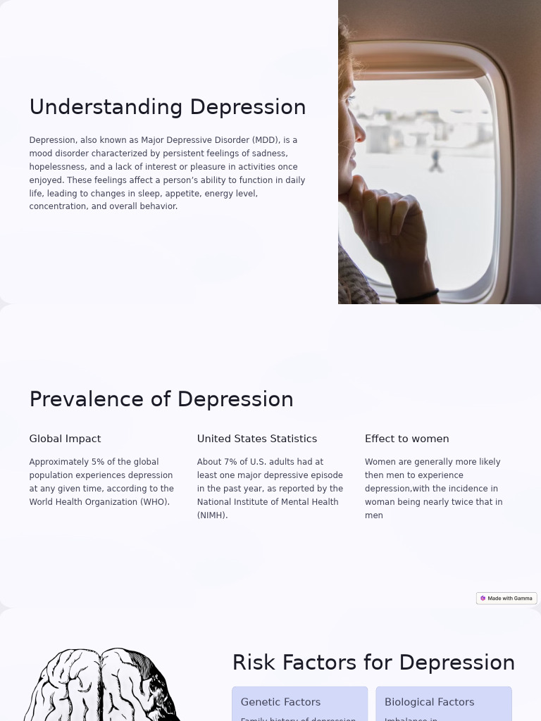 Understanding Depression Copy | PDF | Major Depressive Disorder ...