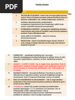 Principles of Business Syllabus | PDF | Business | Taxes