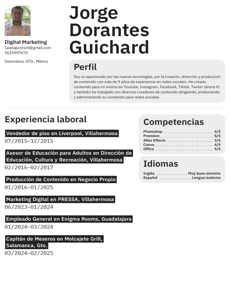 Jorge_Dorantes_Guichard_-_Digital_Marketing | PDF
