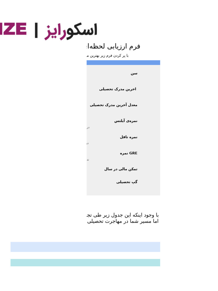 Scorize Immigration Evaluation 00mpKww | PDF