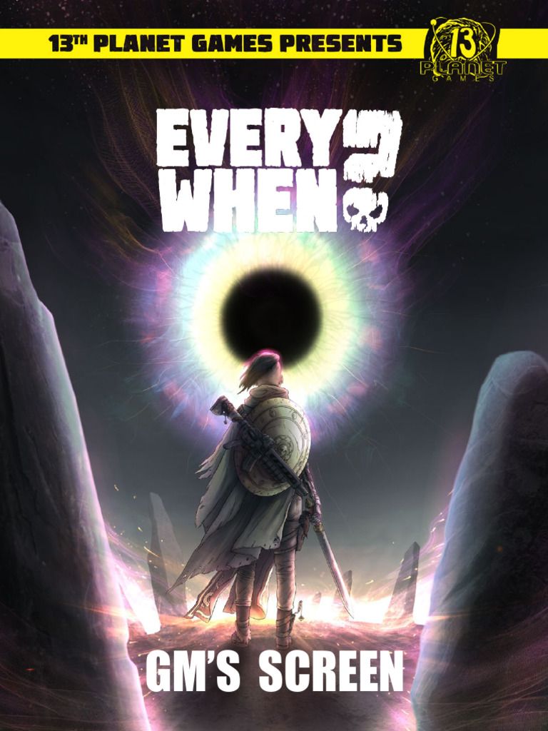 Everywhen_GMs_Screen | PDF | Firearms | Grappling