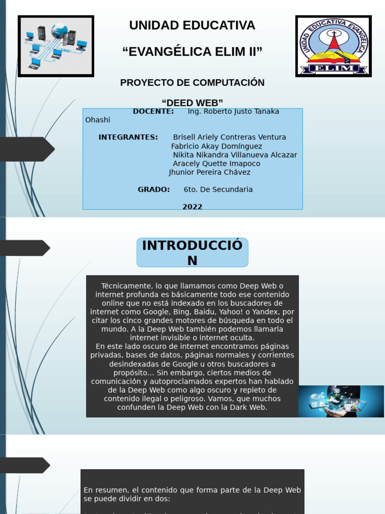 Explorando la Deep Web: Riesgos y Realidades | PDF | Internet | Red mundial