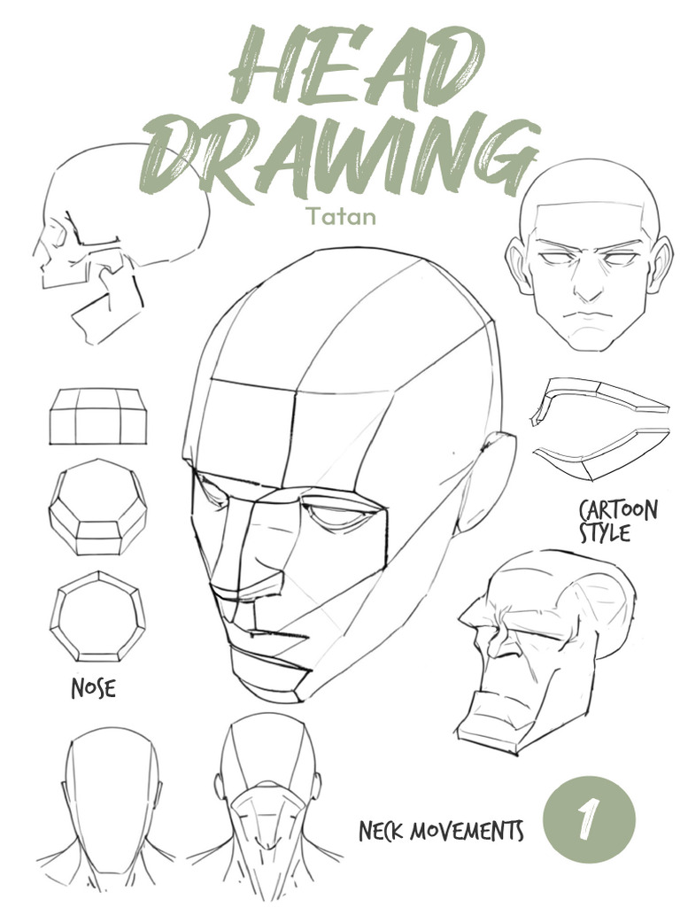 Head Drawing 1 | PDF