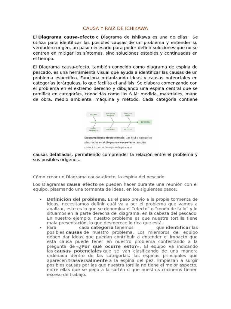 Causa Raiz de Ichikawa | PDF