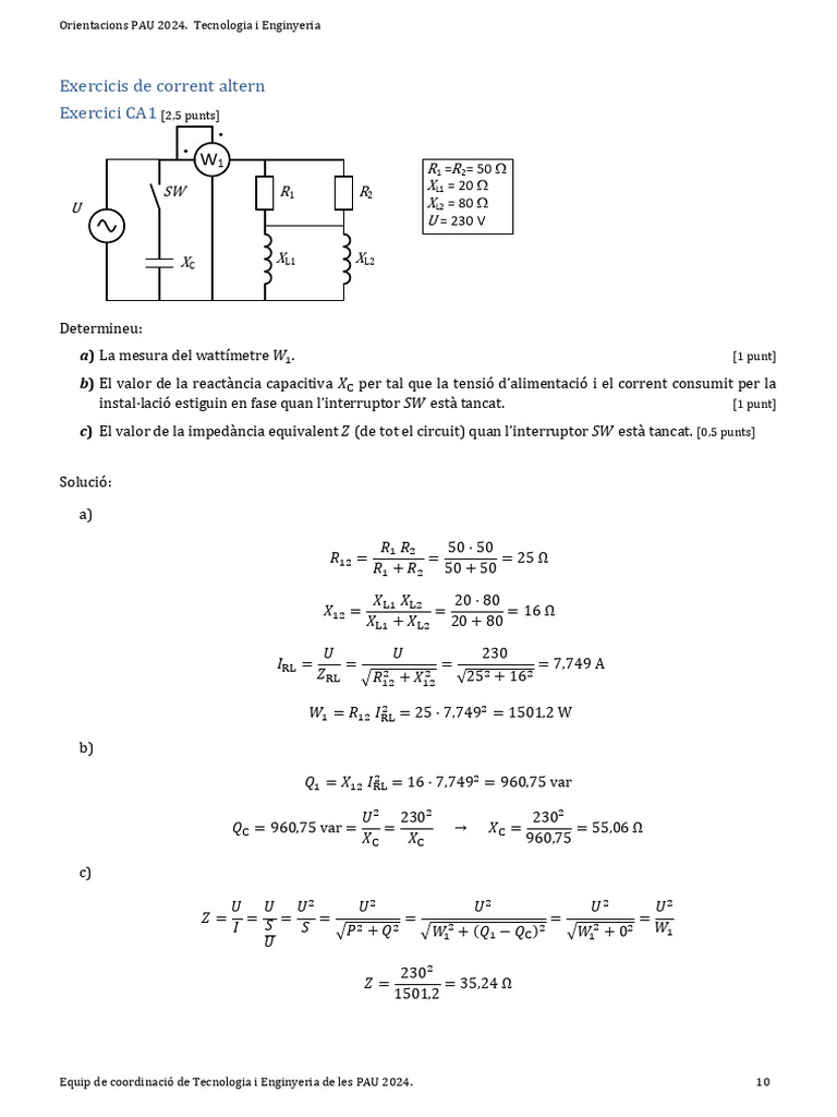 04.01. Exercicis CA - Mostra PAU | PDF