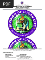 Action Plan IPEd Sample | PDF | Learning