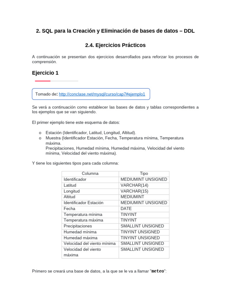 CF3 2.5 Ejercicios Practicos | PDF | Datos de computadora | Diseño de software