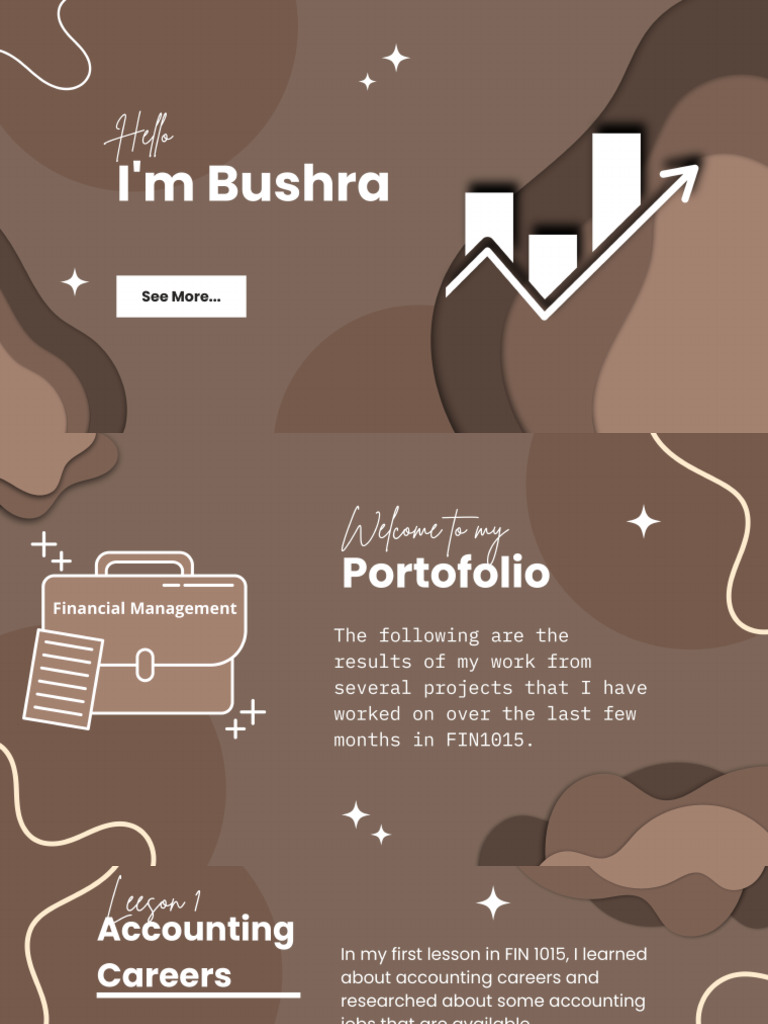 Financial Management Portfolio | PDF