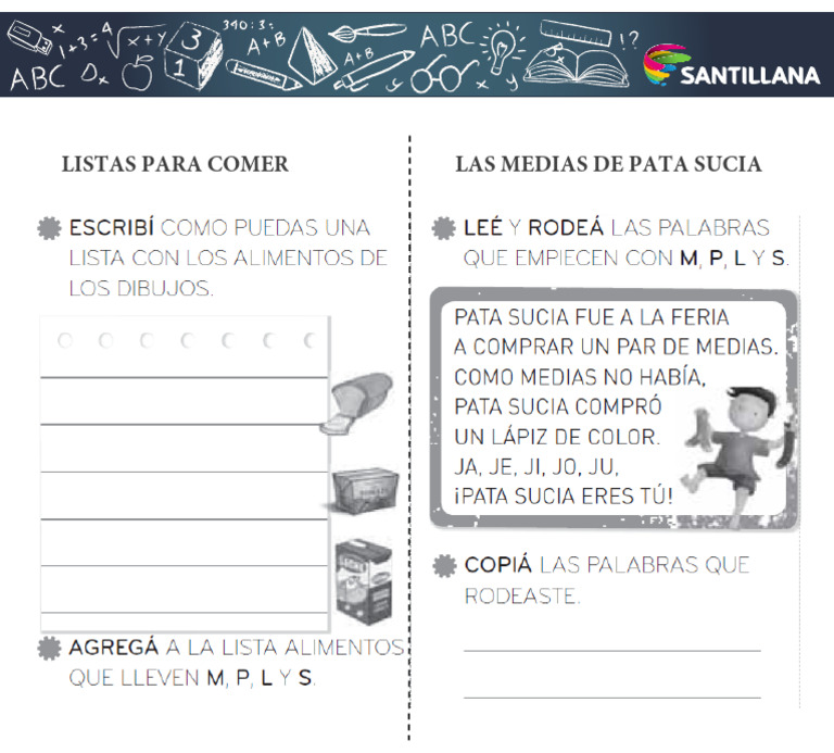 L1_letras M, P, L, S | PDF