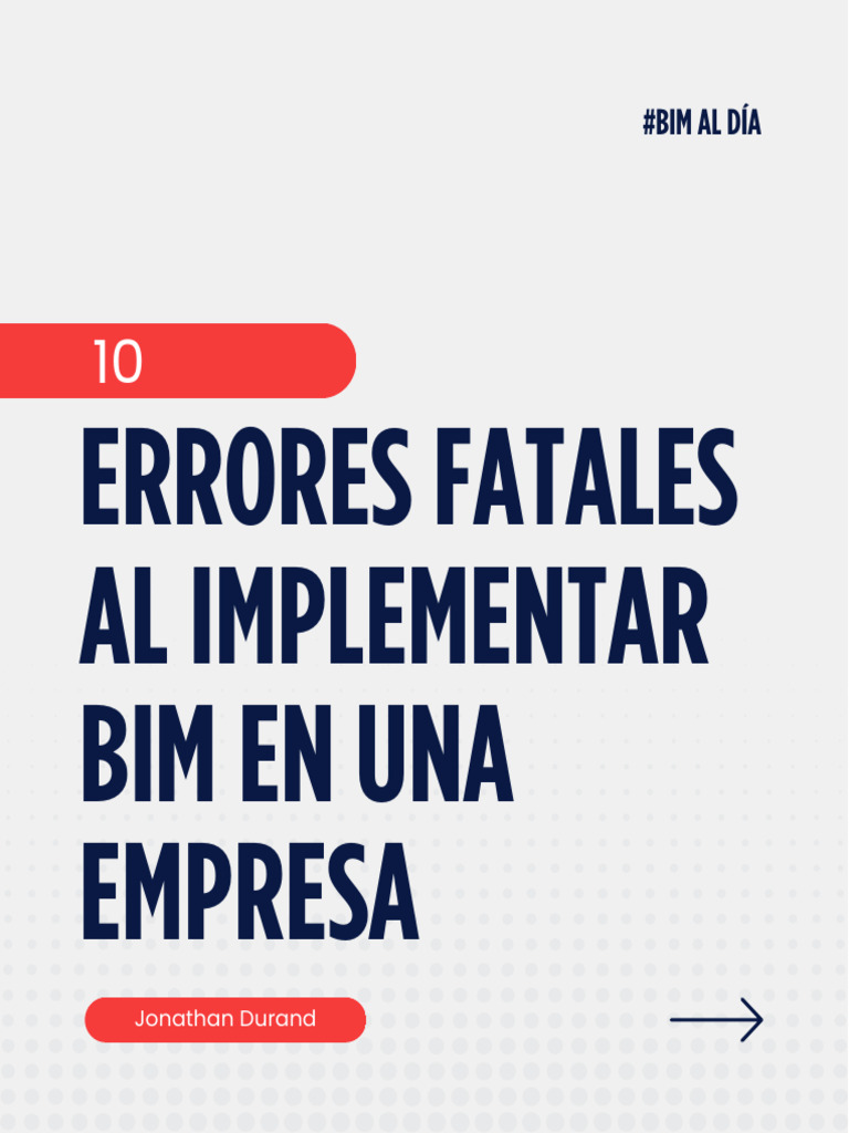 Errores BIM | PDF | Autodesk Revit | Informática