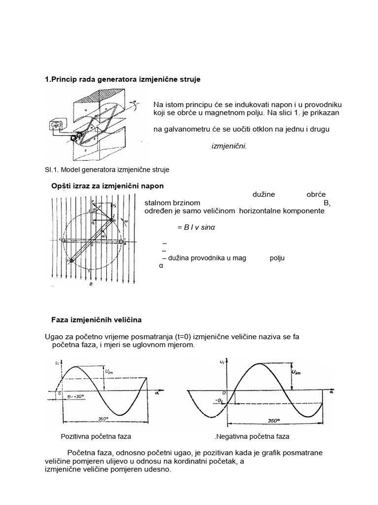 Osnove elektrotehnike za II razred | PDF