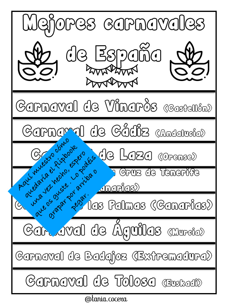 Flipbook Carnaval España | PDF | Carnaval | Eventos a pie