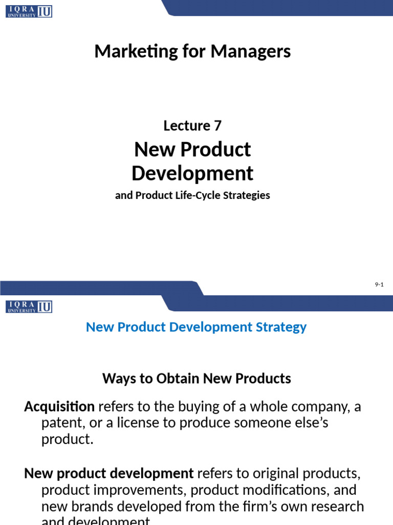 New Product Development Strategies | PDF | Marketing | New Product ...