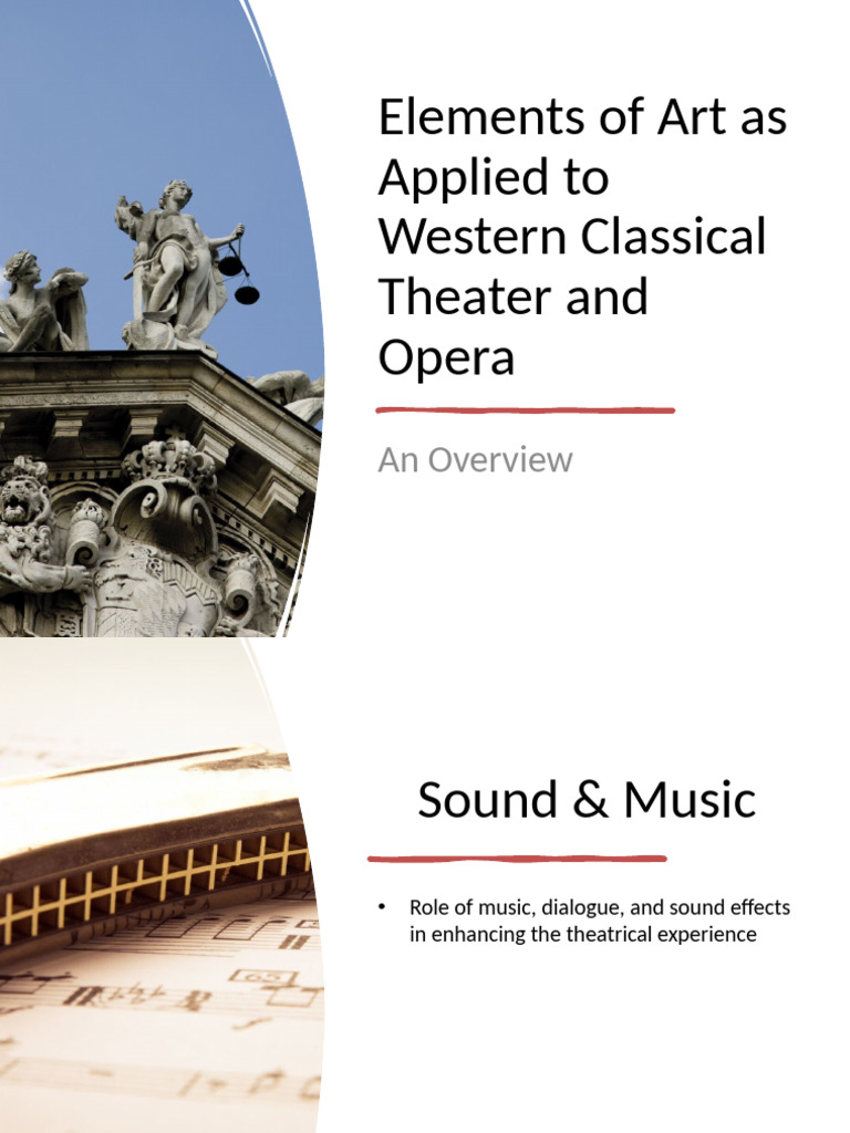 Elements of Art Western Classical Theater Opera (2) | PDF