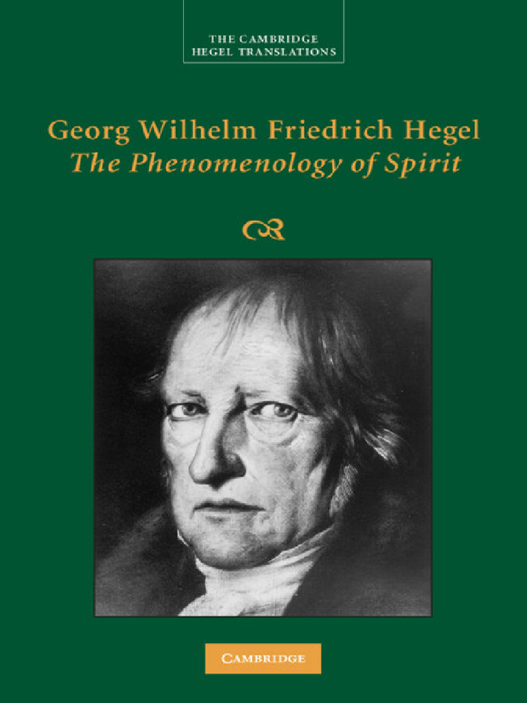 Hegel - The Phenomenology of Spirit | PDF | Georg Wilhelm Friedrich Hegel | Immanuel Kant