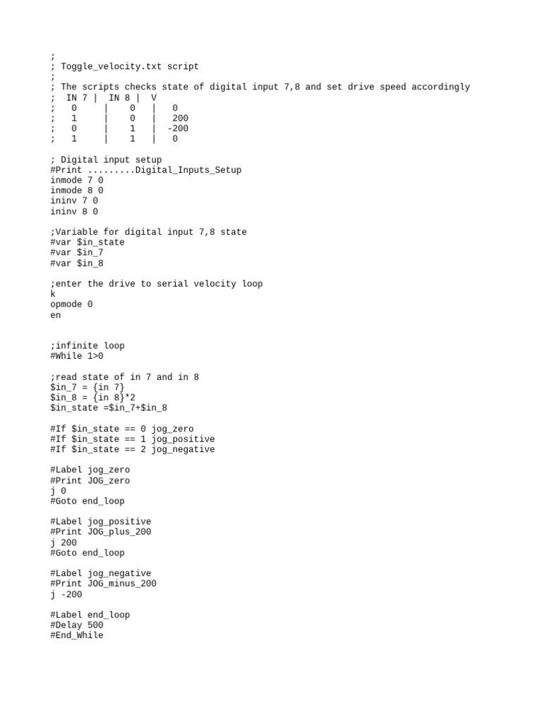 Script Toggle Velocity | PDF