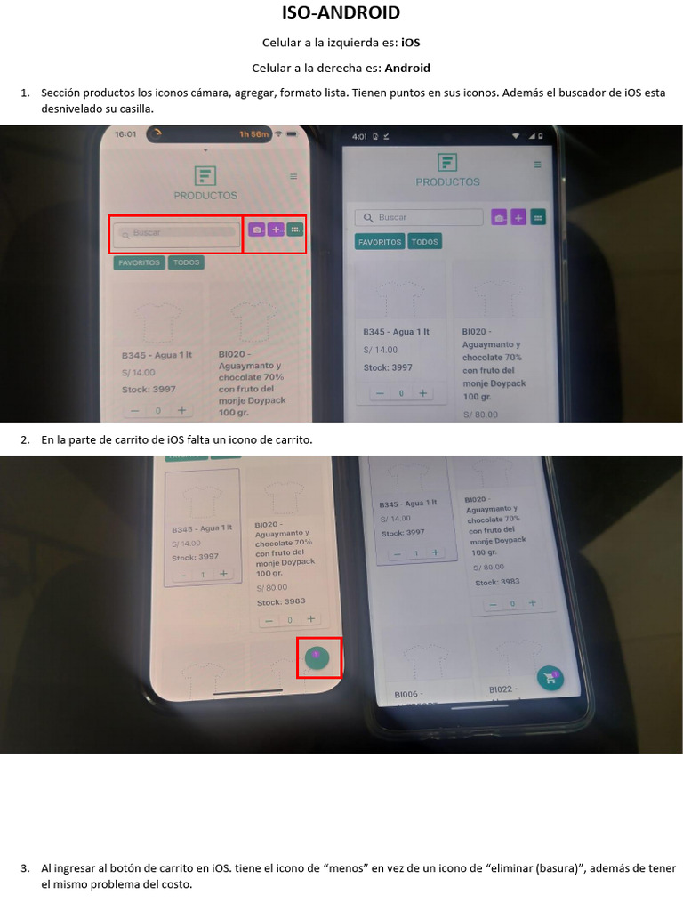 ISO-ANDROID | PDF | Ios | Android (sistema operativo)