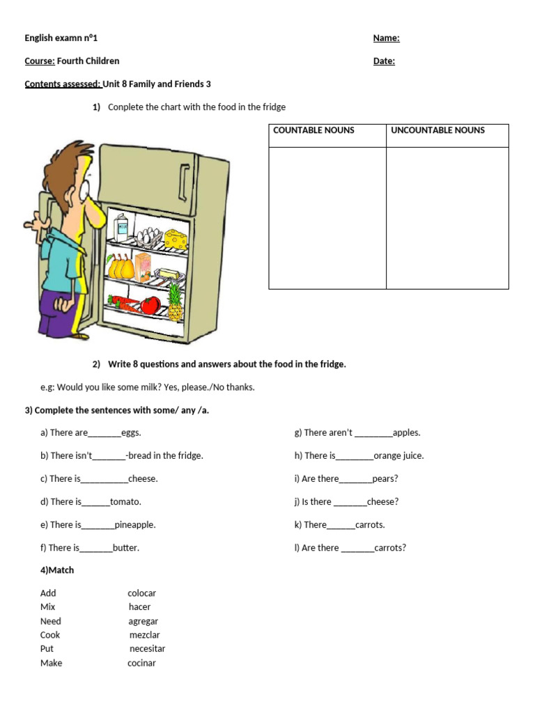 English examn n1 | PDF