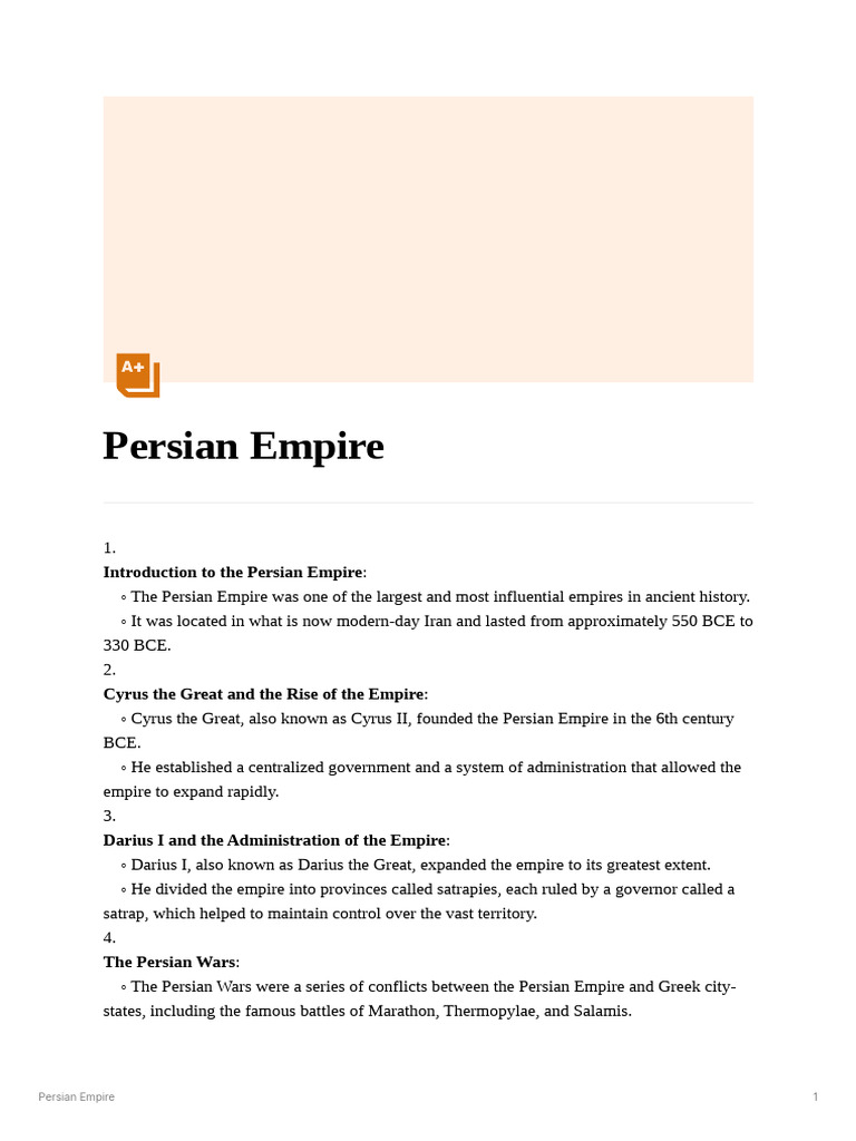 Persian_Empire | PDF
