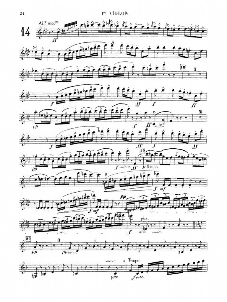 Violin 1 | PDF