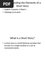 5 Elements of A Short Story | PDF | Plot (Narrative) | Narrative