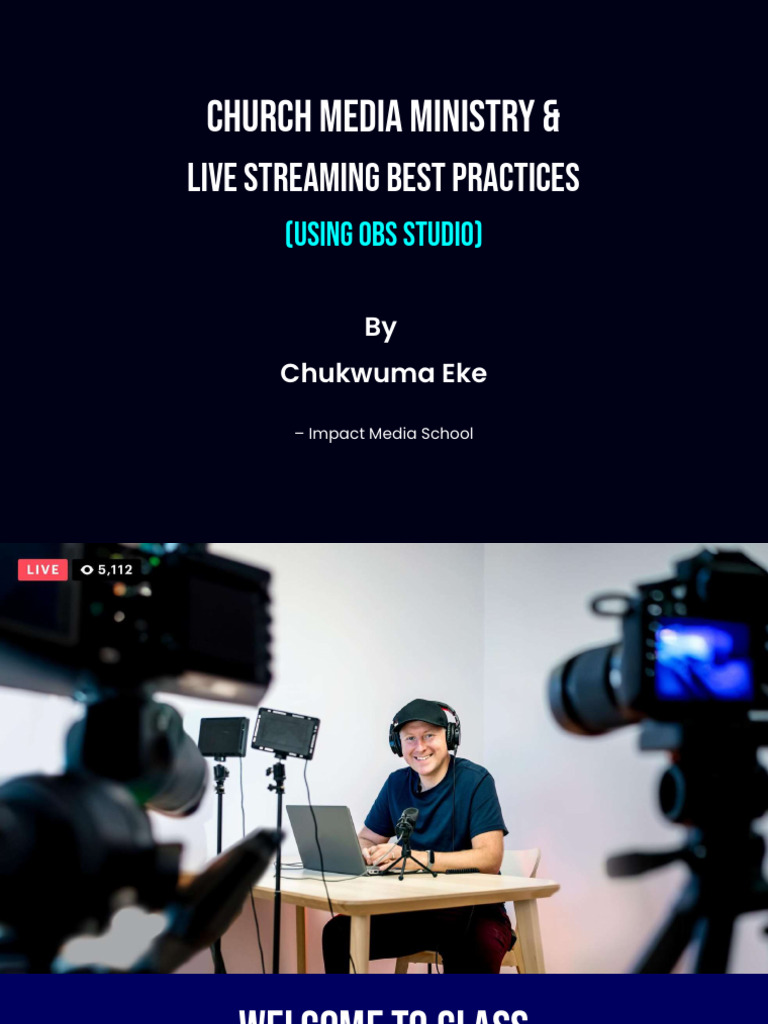 IMS 1.0 Live Streaming Class | PDF | Usb | Wi Fi