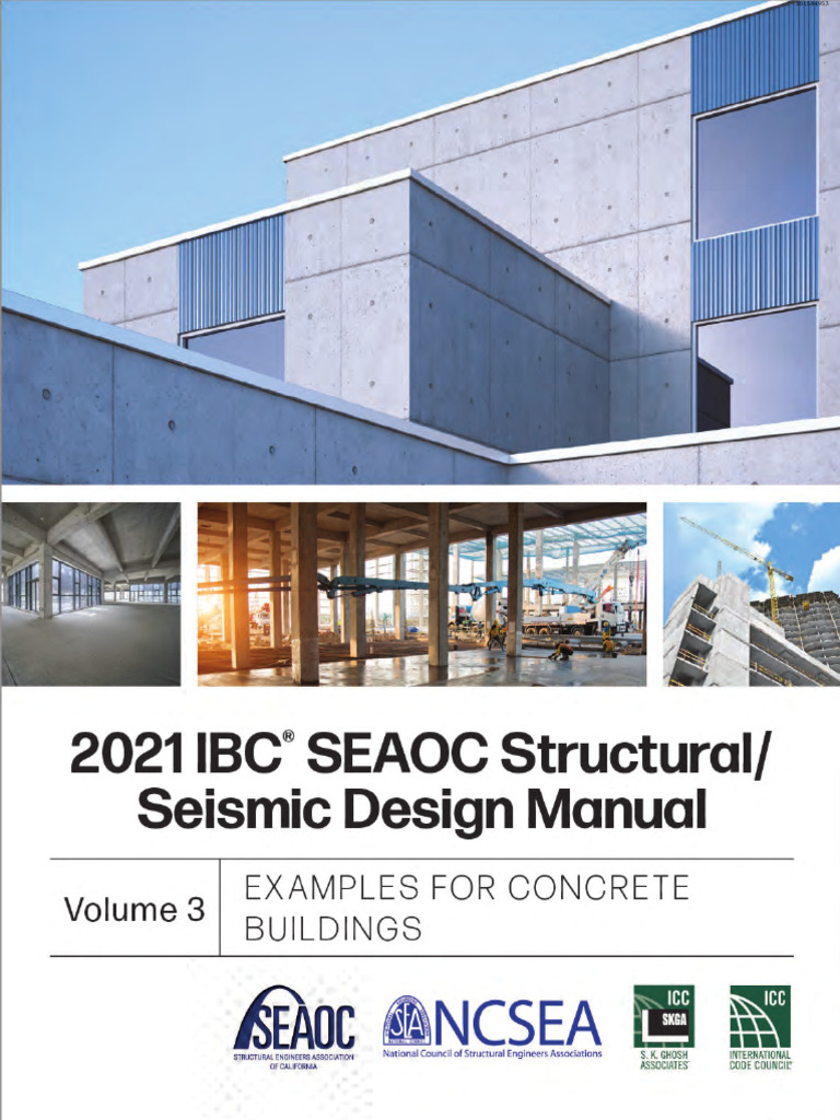 2021 Ibc Seaoc Structural Seismic Design Manual Examples for Concrete | PDF | Civil Engineering ...