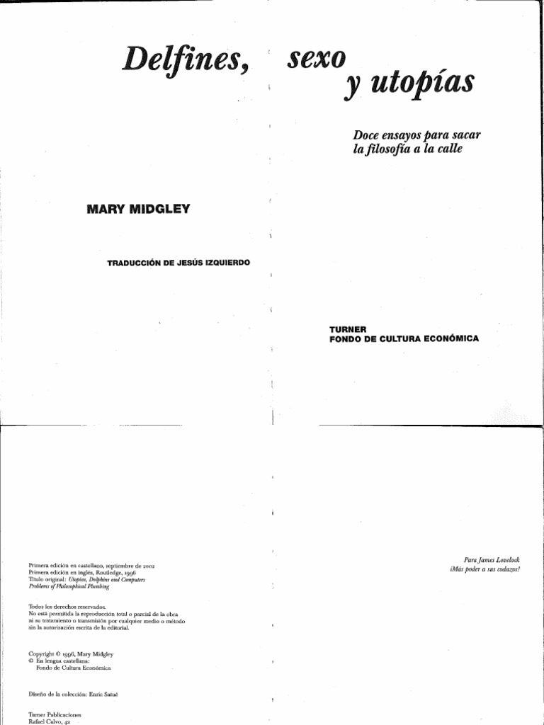 Delfines, Sexo y Utopías Cap 1-Combinado | PDF