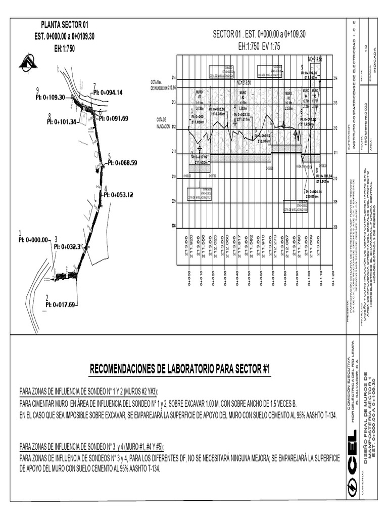Planos Sector 01 - Hoja-1 | PDF