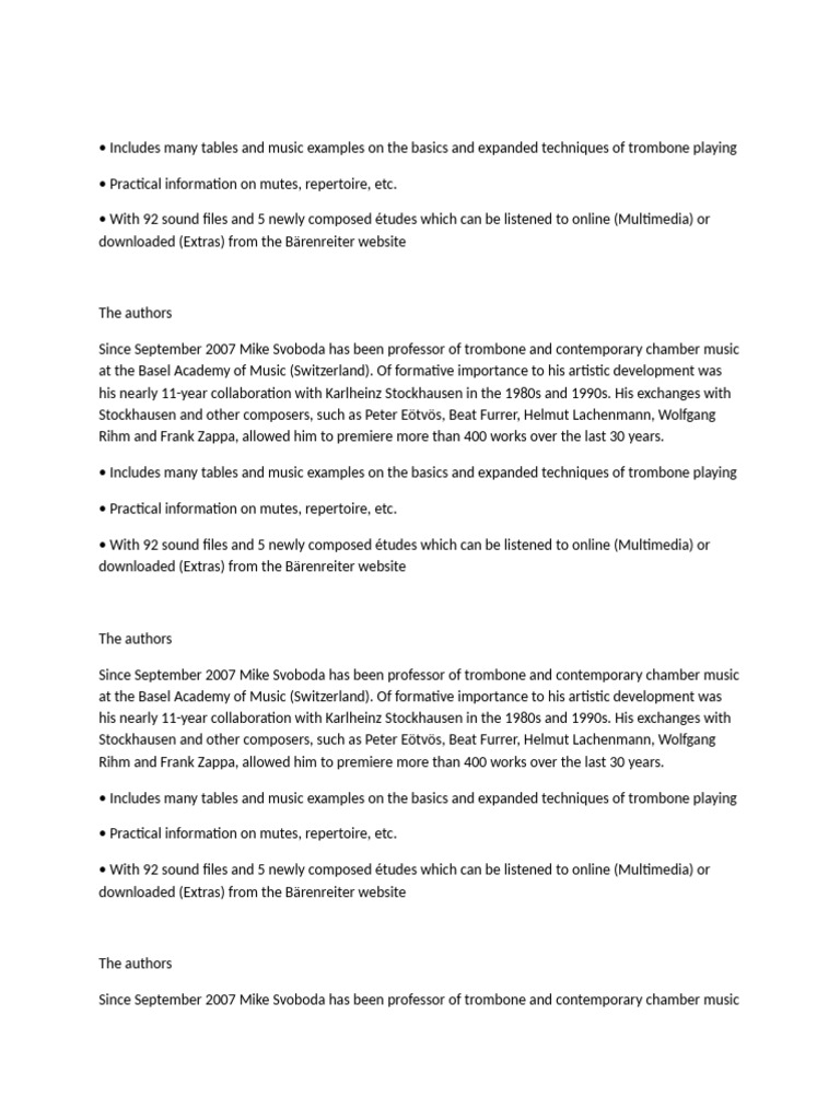 marte 1 | PDF | Musicology | Classical Musicians