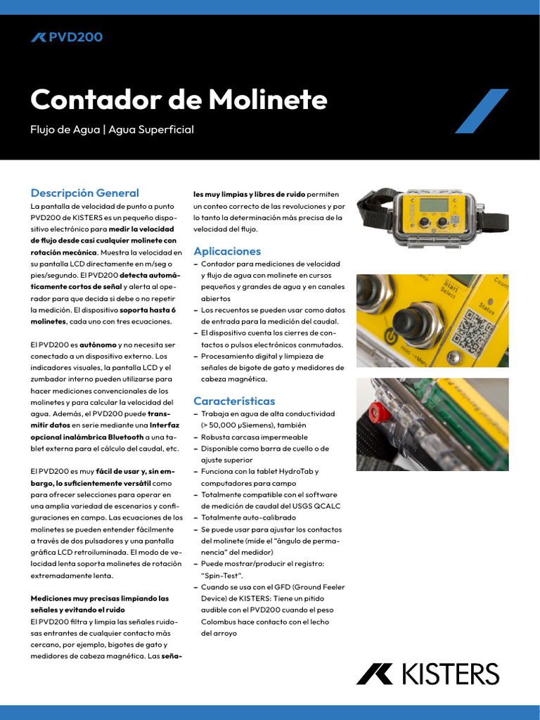Catalogo Contador de Molinete PVD200 | PDF | Bluetooth | Informática