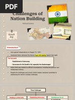 Chapter 1 Challenges of Nation Building Class 12 Political Science ...