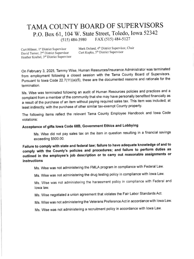 Tama County PDF | PDF
