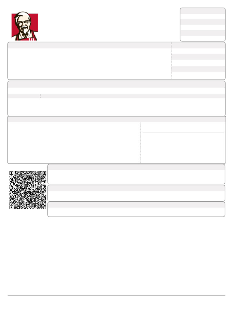 Factura KFC - LICTUS SCIENTIFIC | PDF