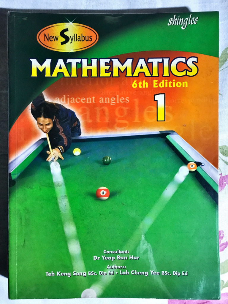New Syllabus Mathematics 1 6 Edition | PDF