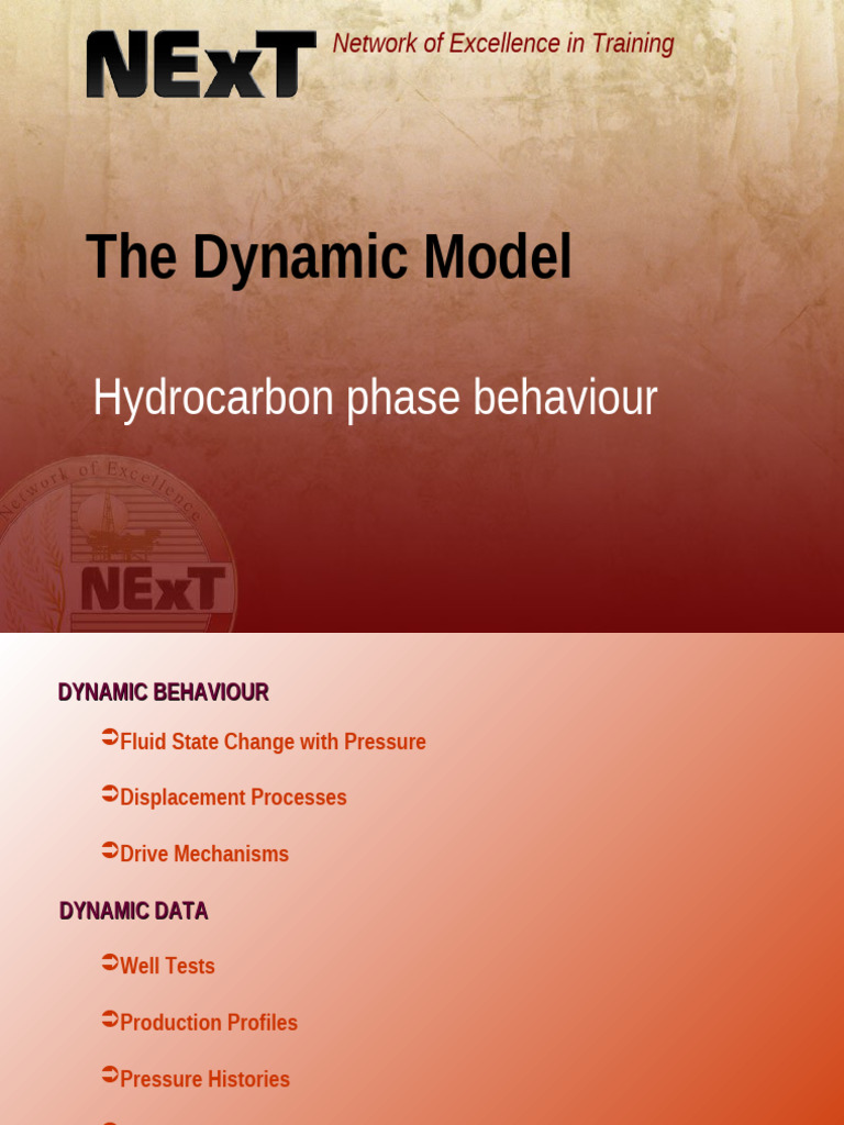 The Dynamic Model - Hydrocarbon Phase Behaviour | PDF | Petroleum ...
