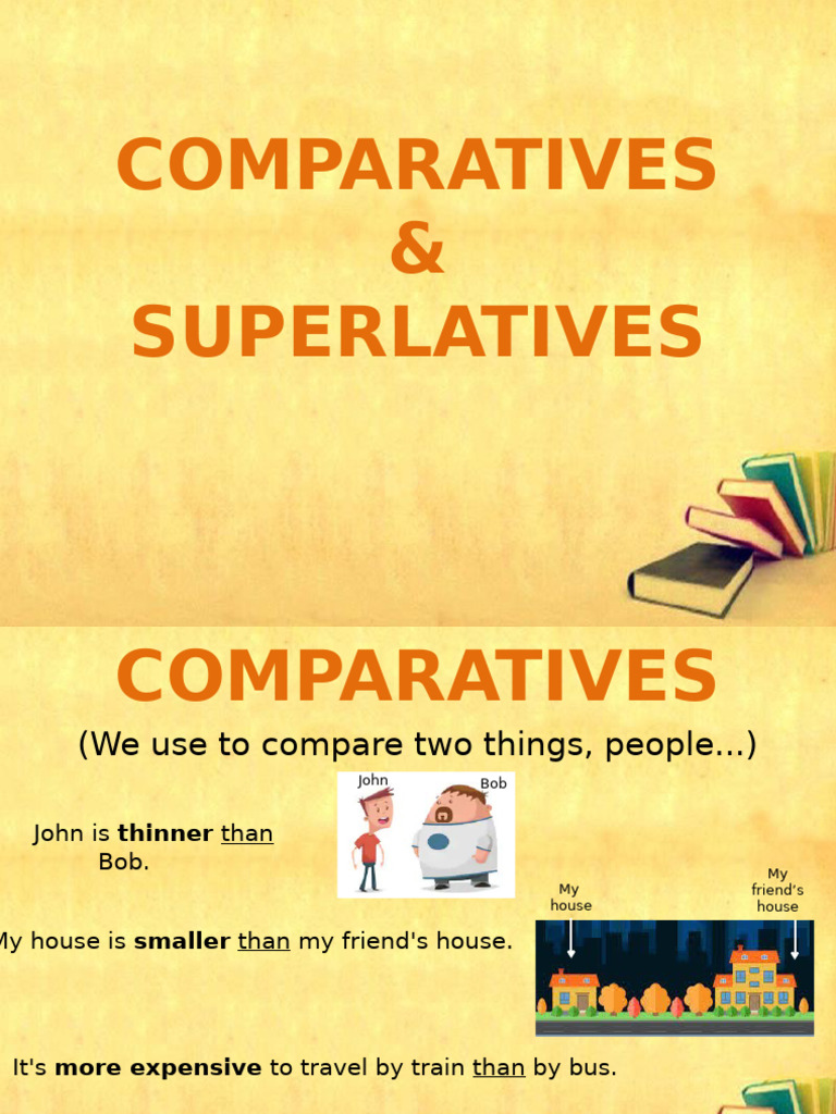 Comparatives and Superlatives - RULES | PDF | Linguistics