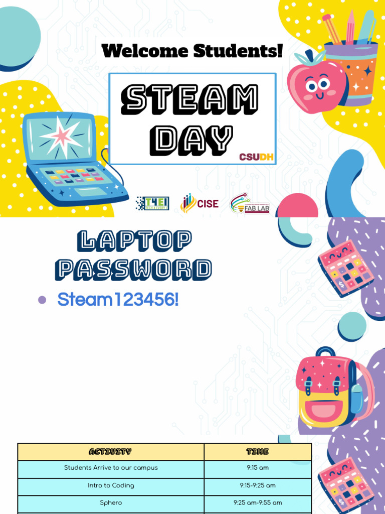 Coding STEAM Day (Revised) | PDF | Computing