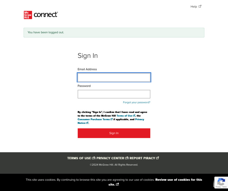 Sign in Connect McGraw Hill 2 | PDF | Internet Privacy | Digital Rights